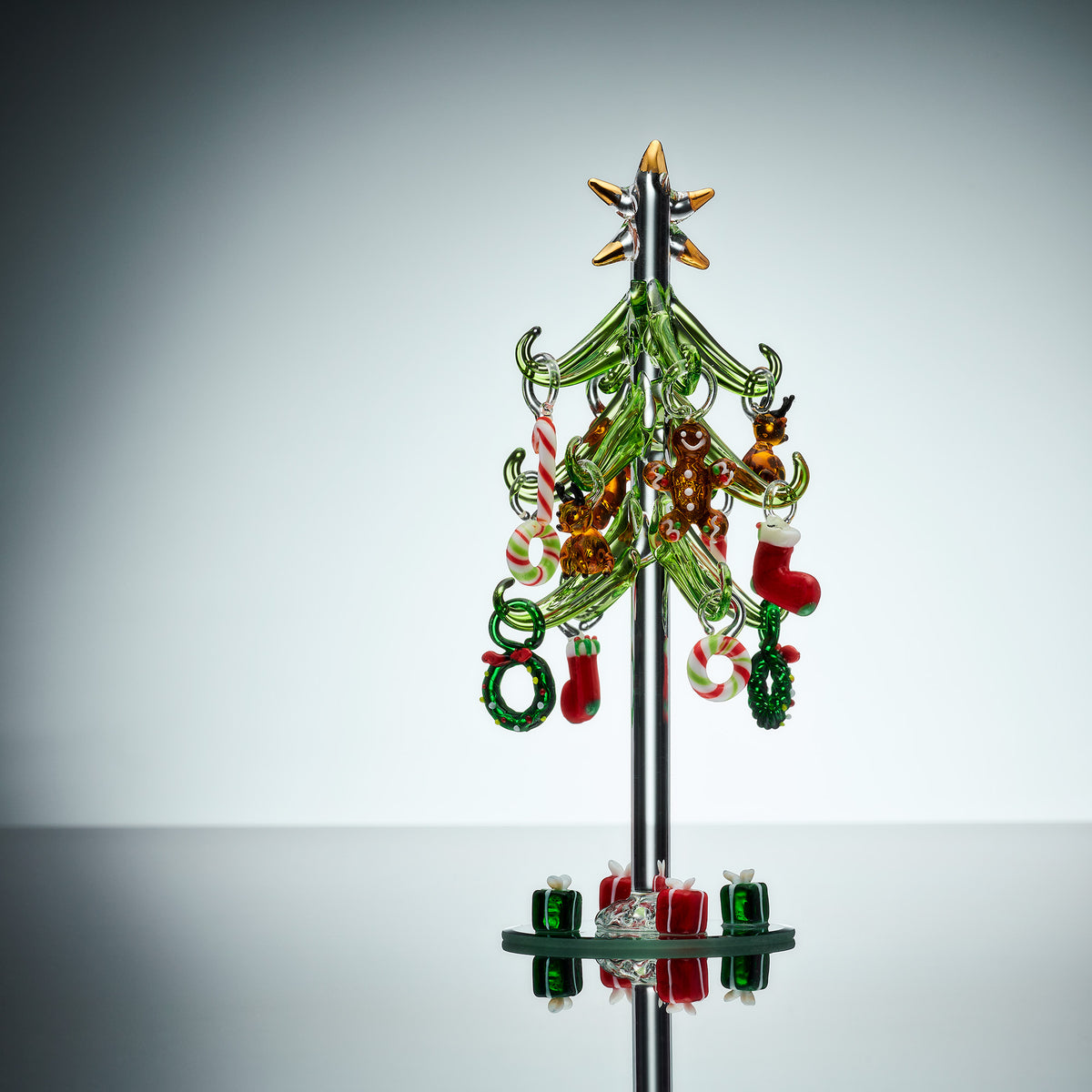 20cm Christmas Tree Ornament – Sienna Glass